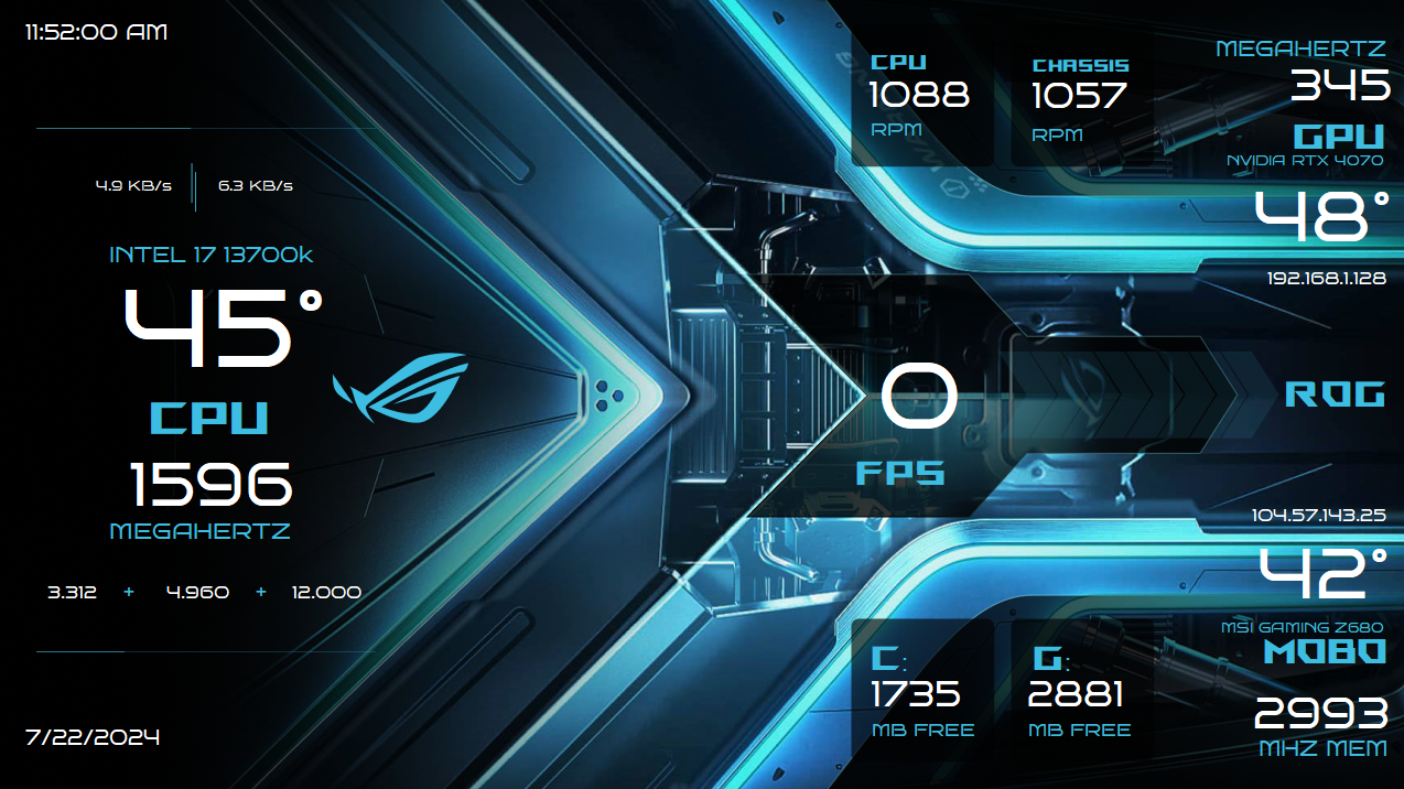 ASUS - Blue - 1280x720 - PC SENSE